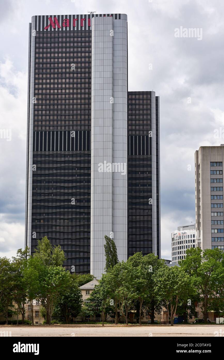 Marriott Hotel, Frankfurt, Germany Stock Photo - Alamy