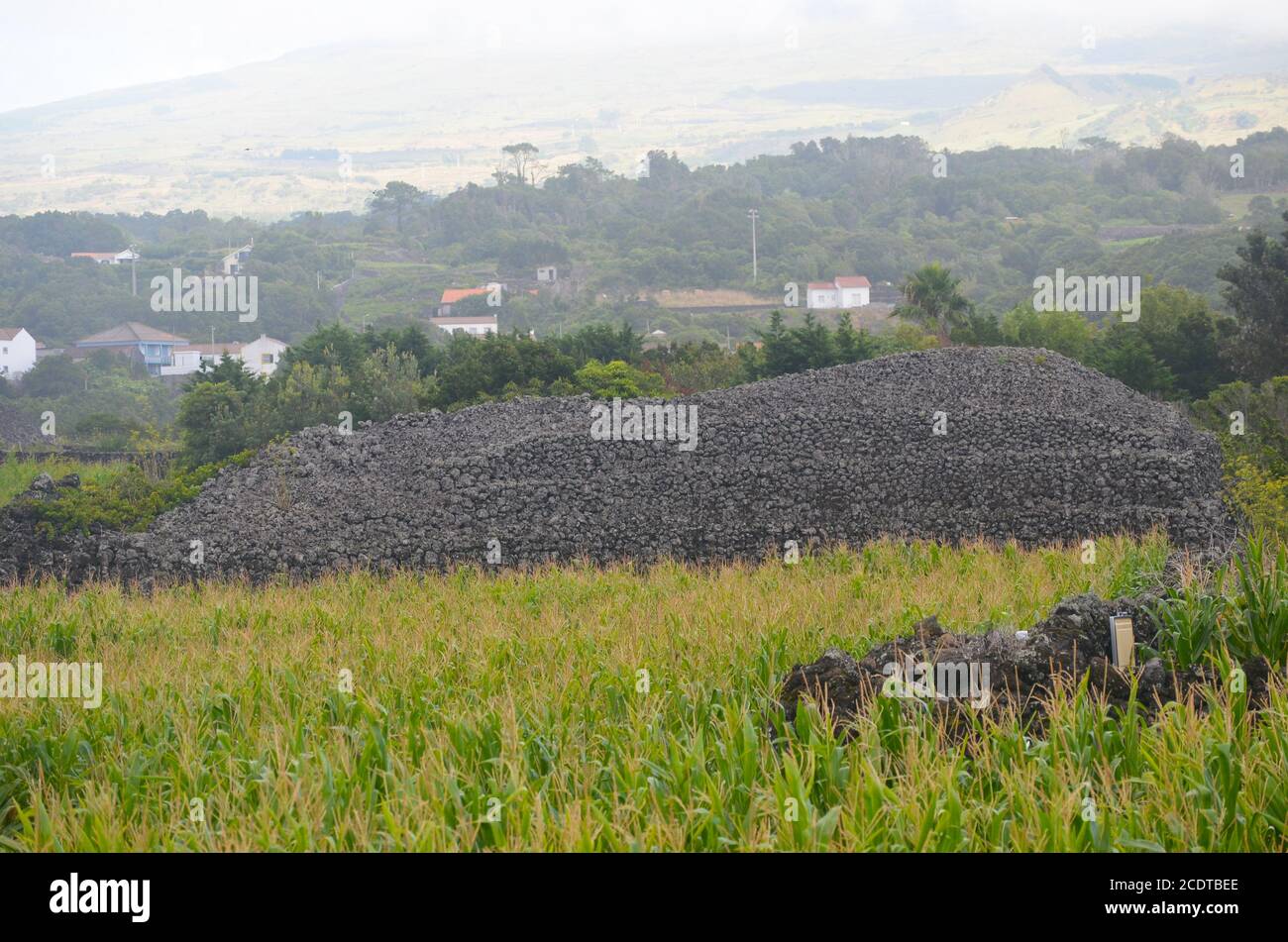 Maroiços, also known as the “Azores pyramids”, a unique kind of ...
