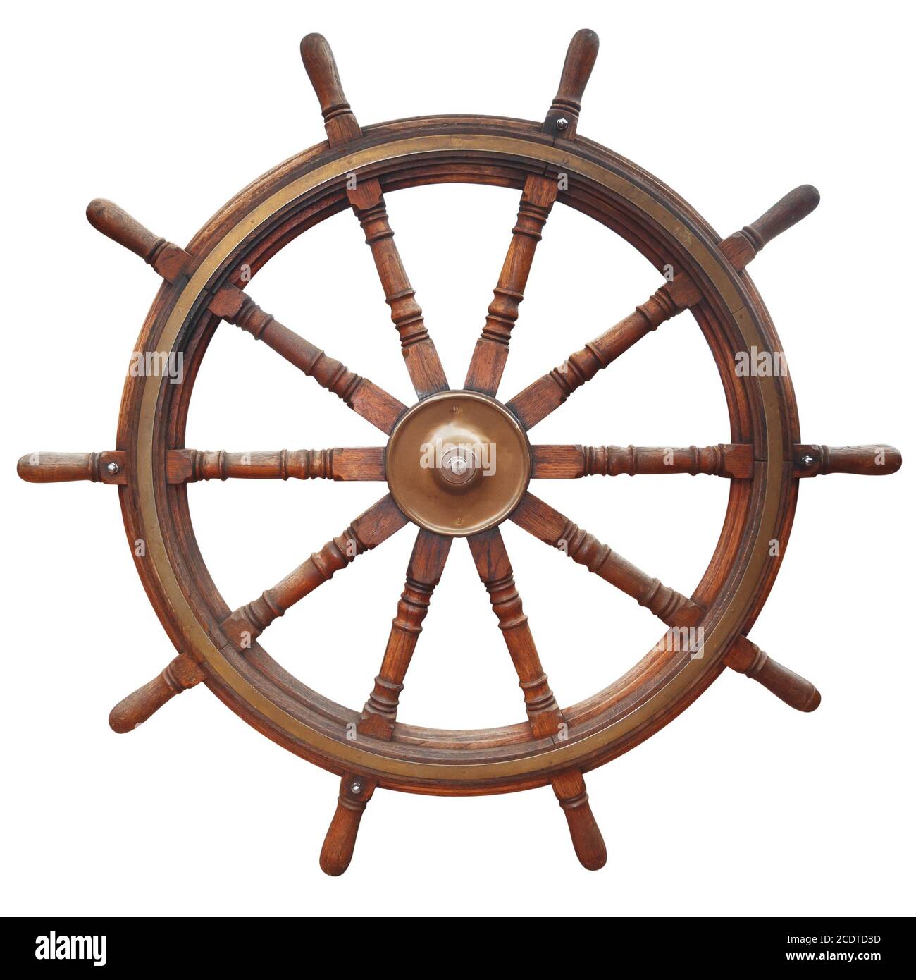 On steering wheel hand Cut Out Stock Images & Pictures - Alamy