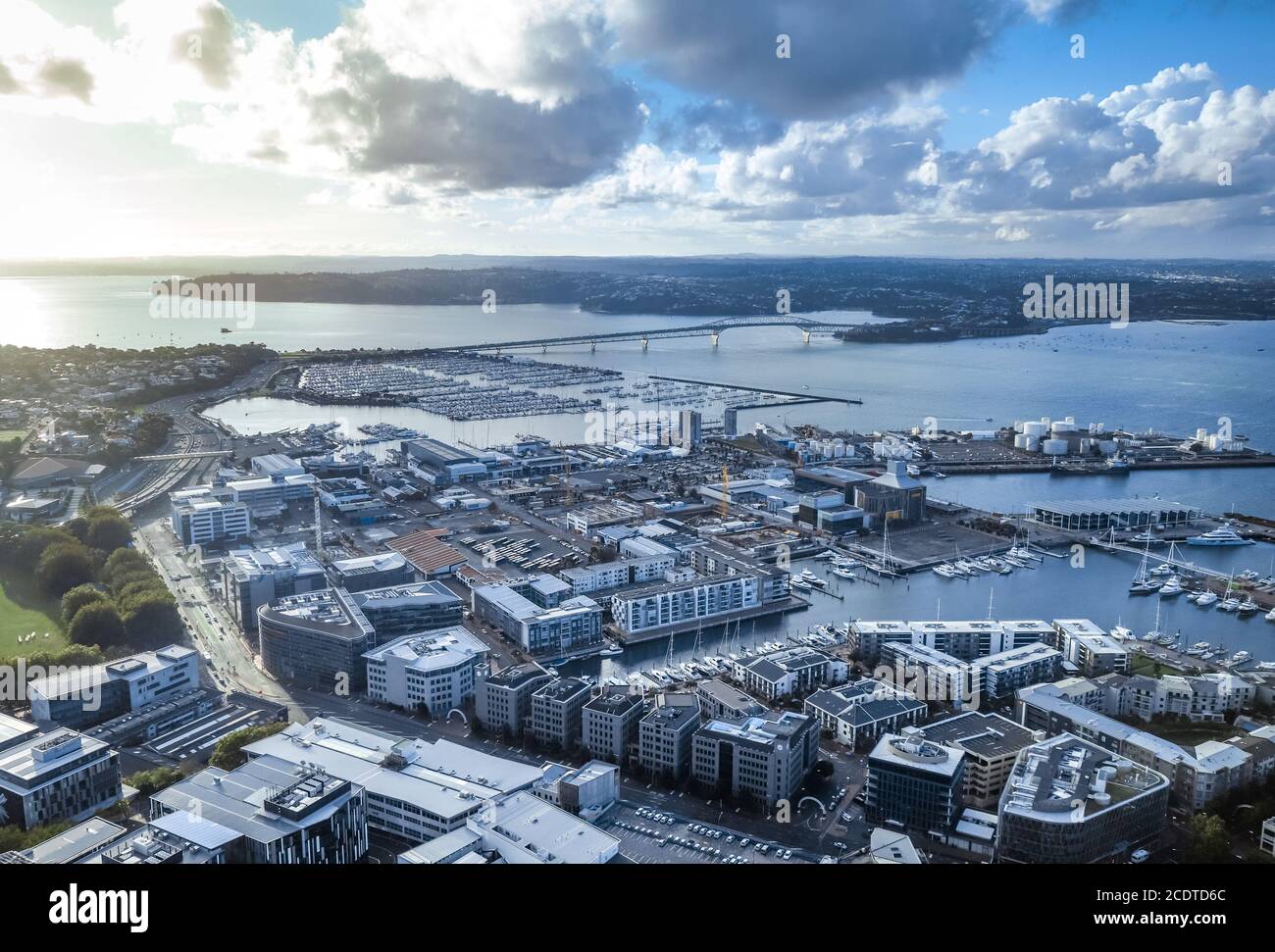 Auckland aerial view hi-res stock photography and images - Alamy