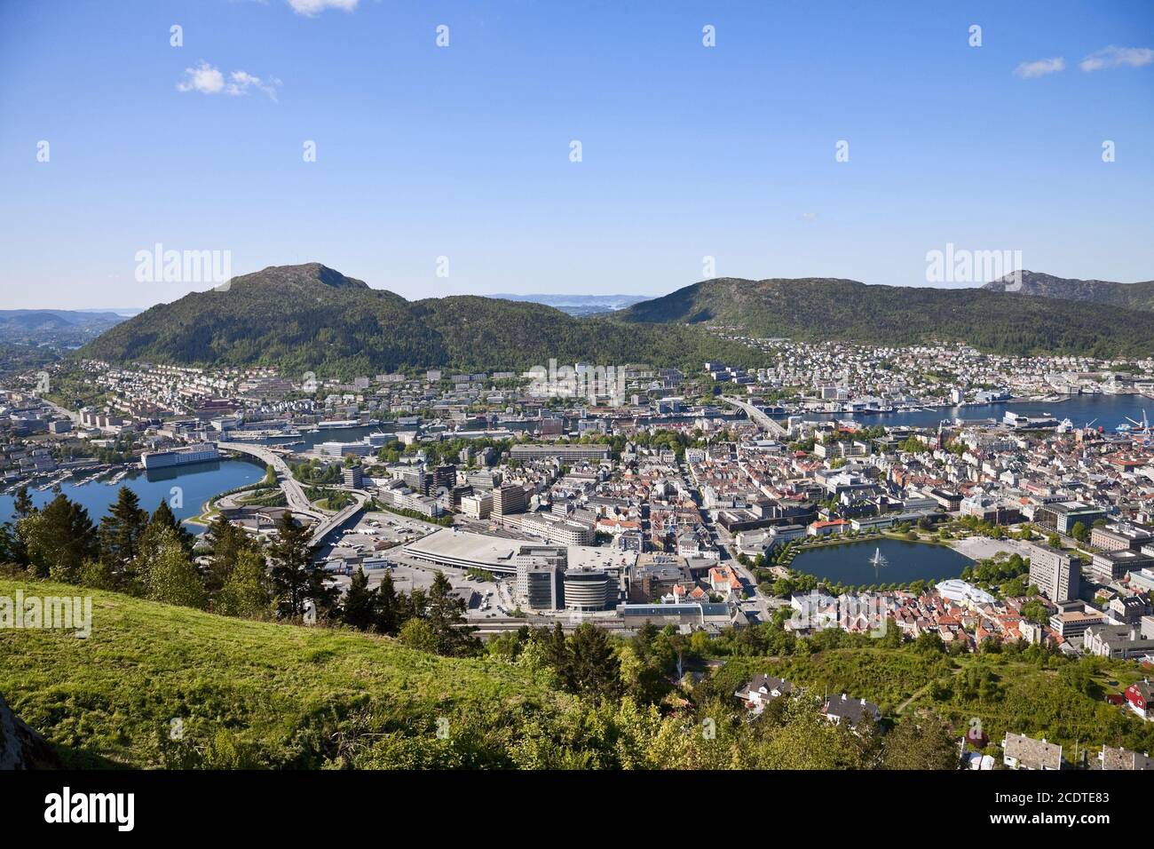 Floyen mountain norway hi-res stock photography and images - Alamy