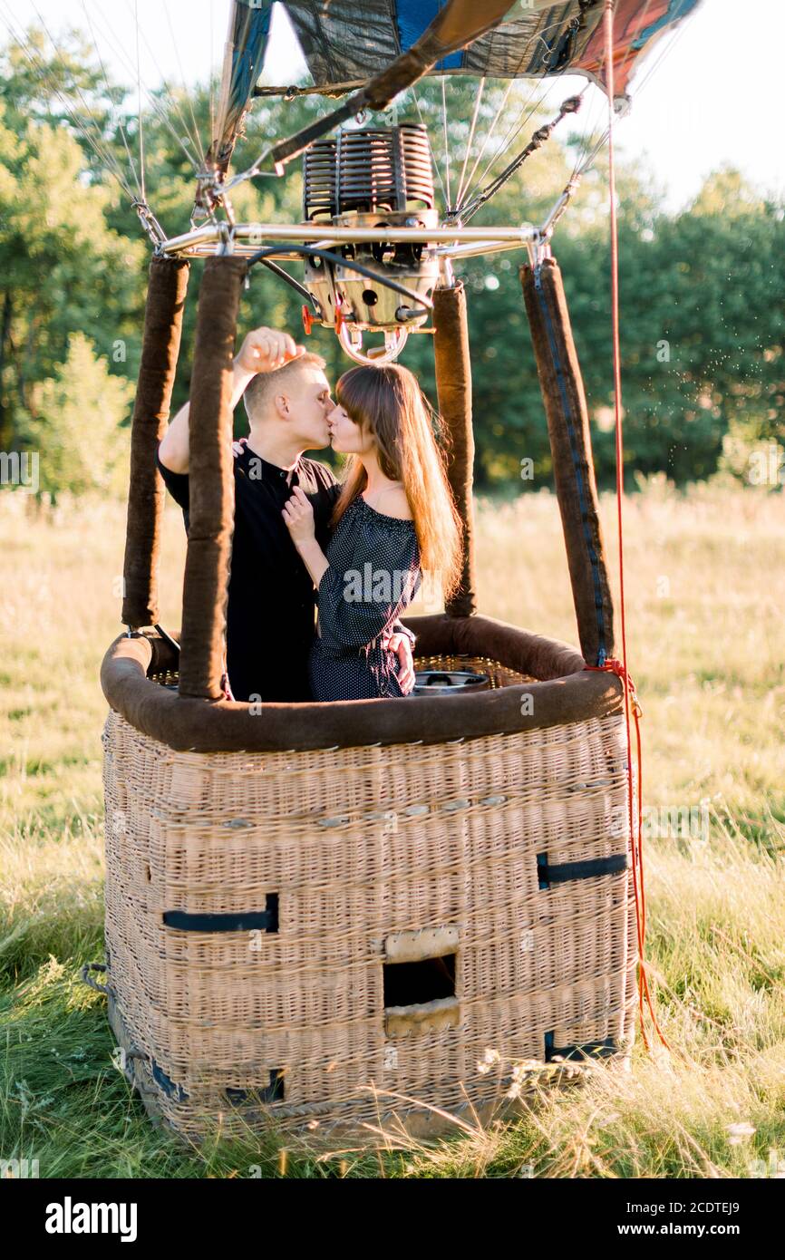 Woman kissing balloon hi-res stock photography and images - Alamy