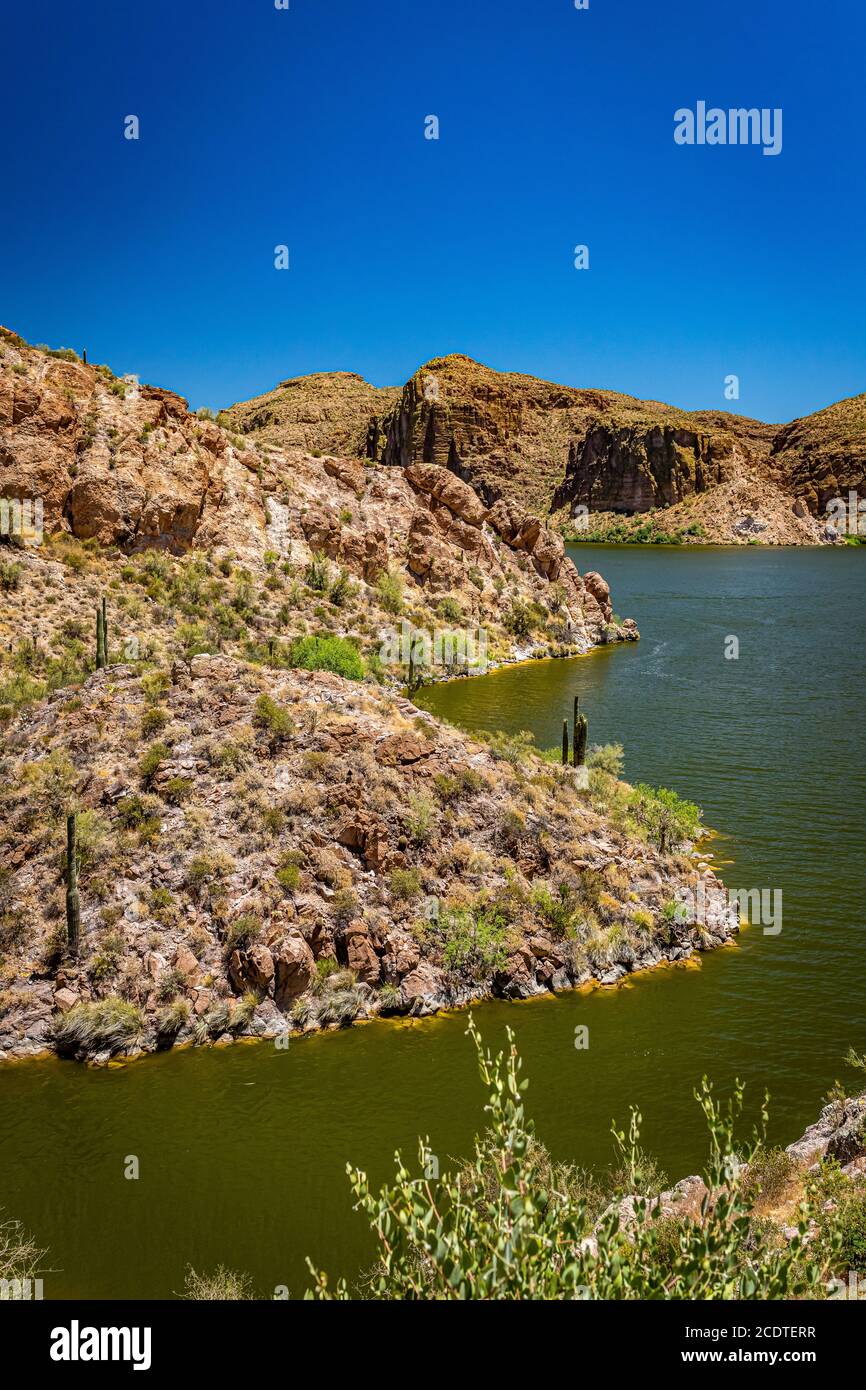 Apache Trail Scenic Drive Stock Photo - Alamy