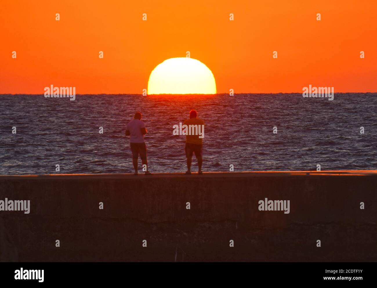 Beautiful spring sunset mediterranean hi-res stock photography and ...