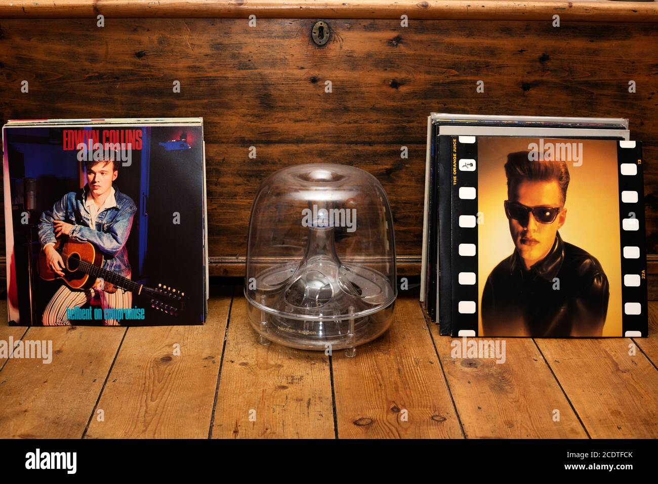 The Orange Juice and Edwyn Collins LP records Stock Photo - Alamy
