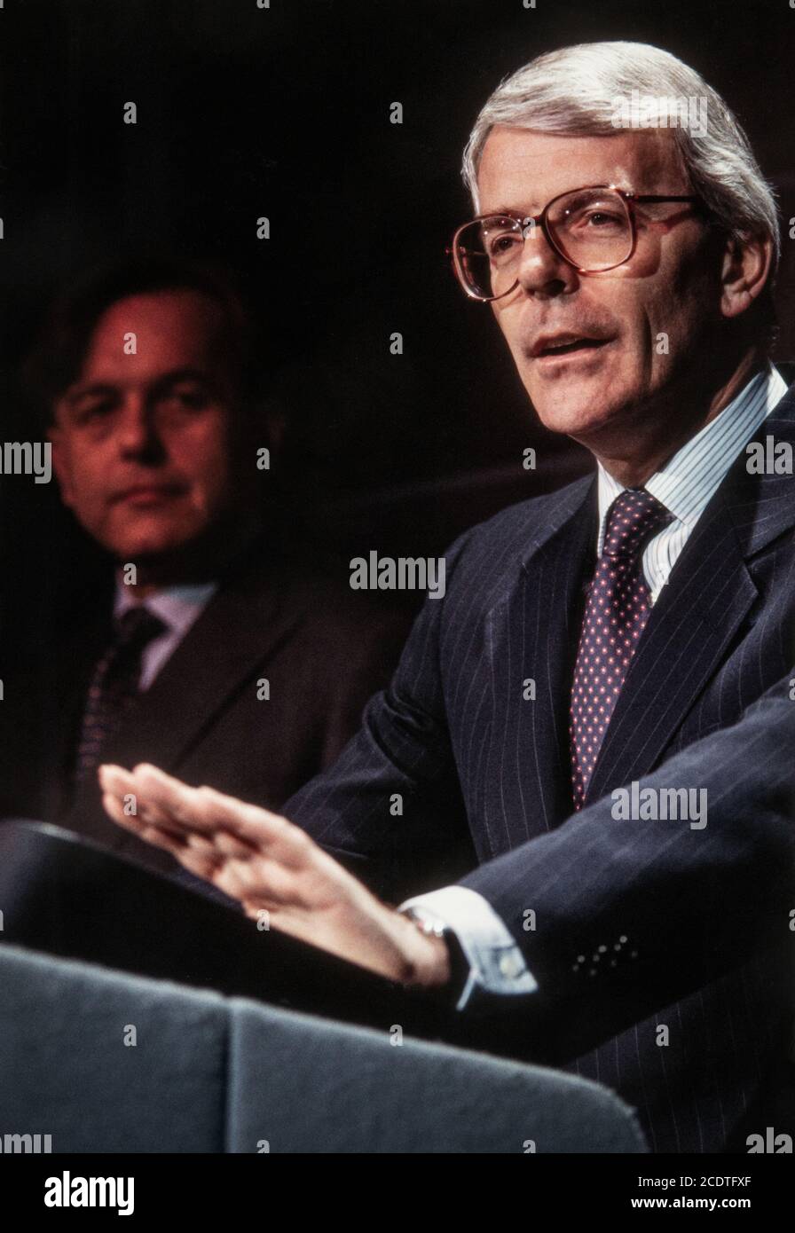 John Major MP speaking at the launch of the Further Education Funding ...
