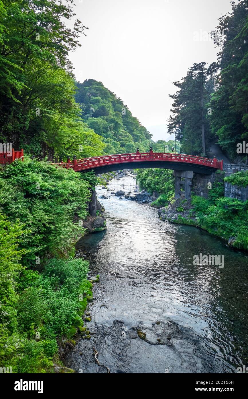 Shinkyo bridge, Nikko, Japan Stock Photo - Alamy