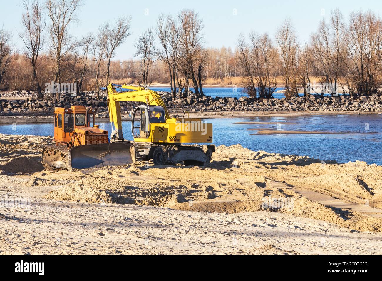 Construction digger machinery hi-res stock photography and images - Alamy