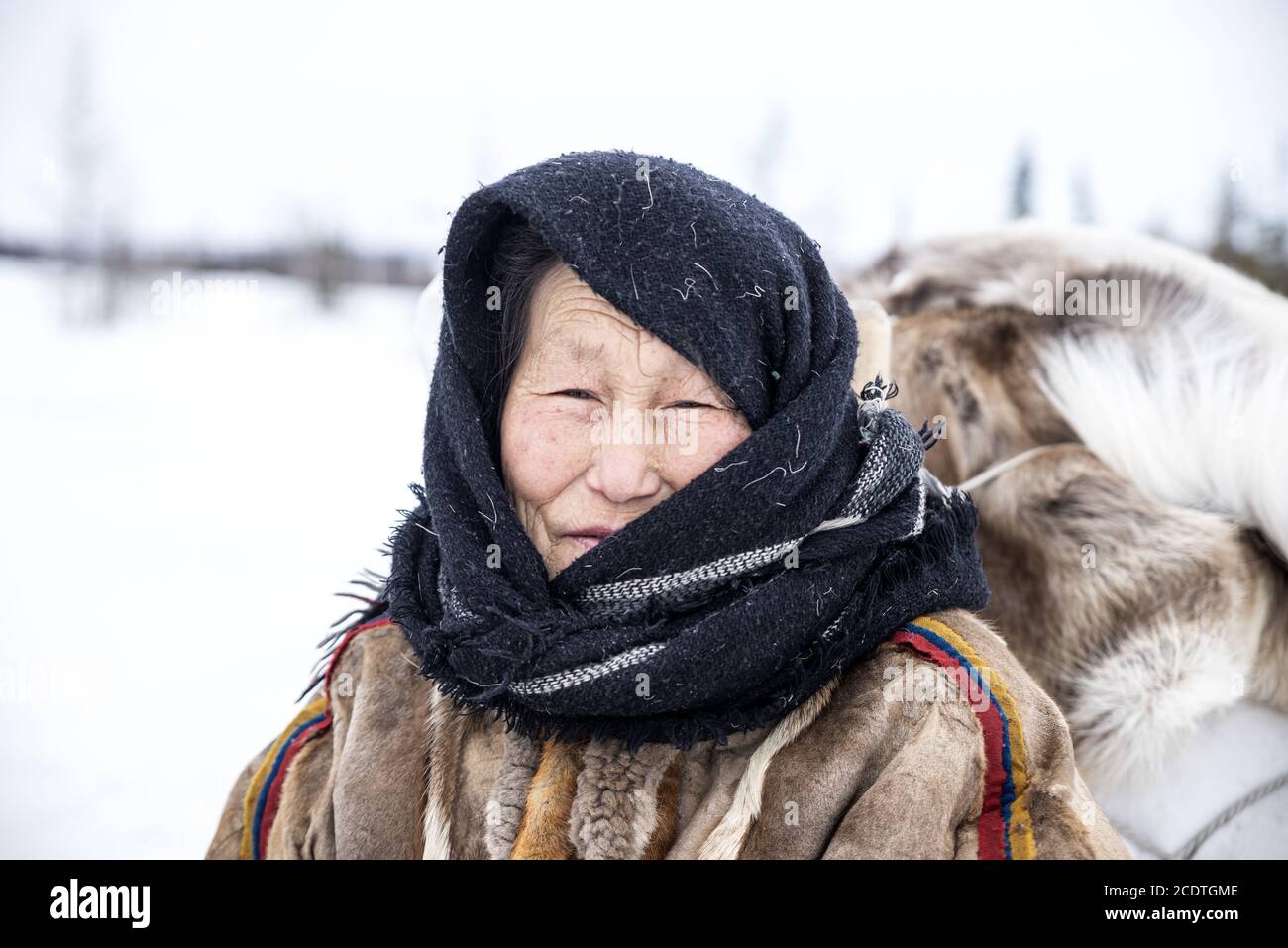 Portrait nenets herder hi-res stock photography and images - Alamy