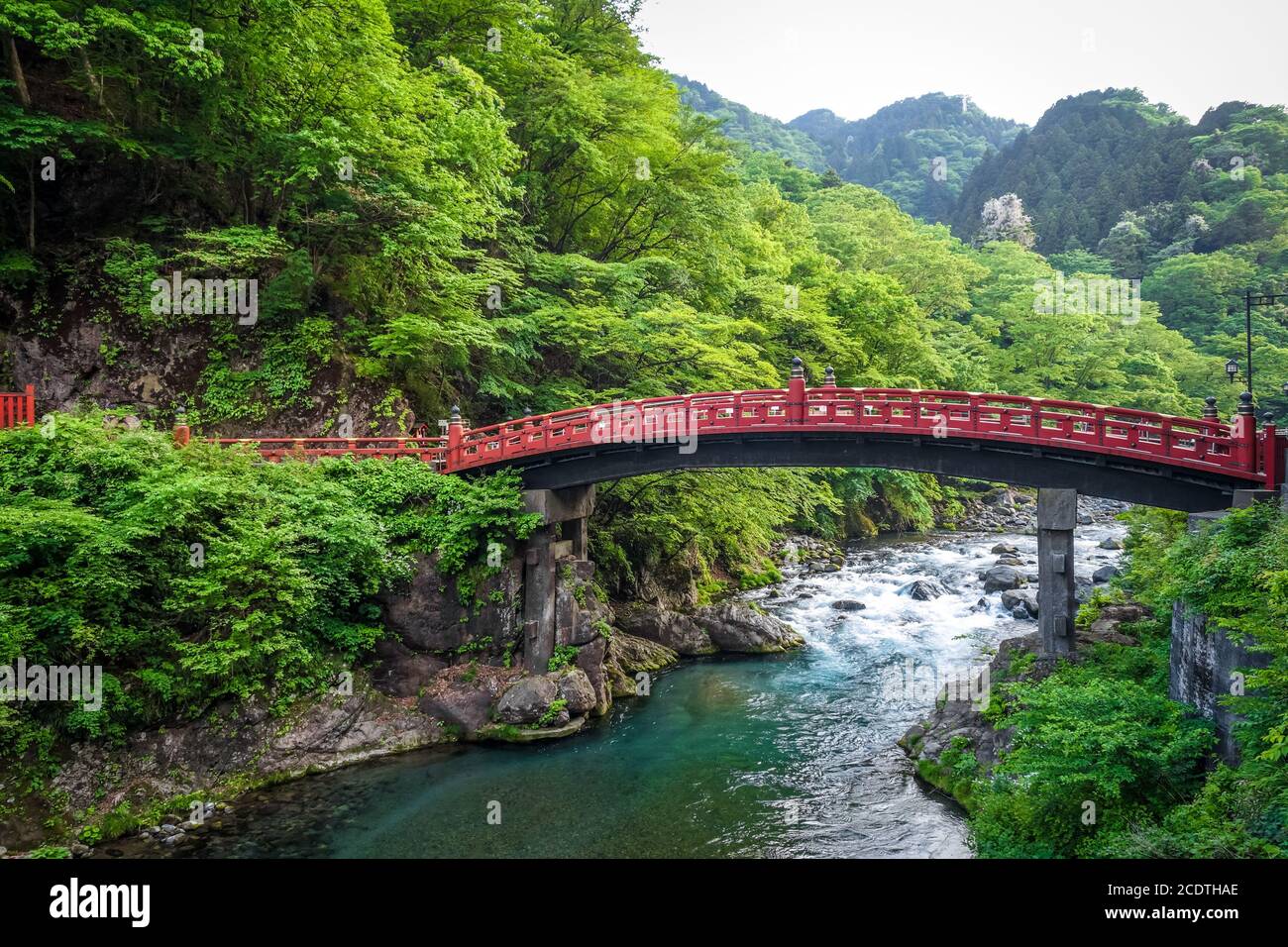 Shinkyo bridge, Nikko, Japan Stock Photo - Alamy