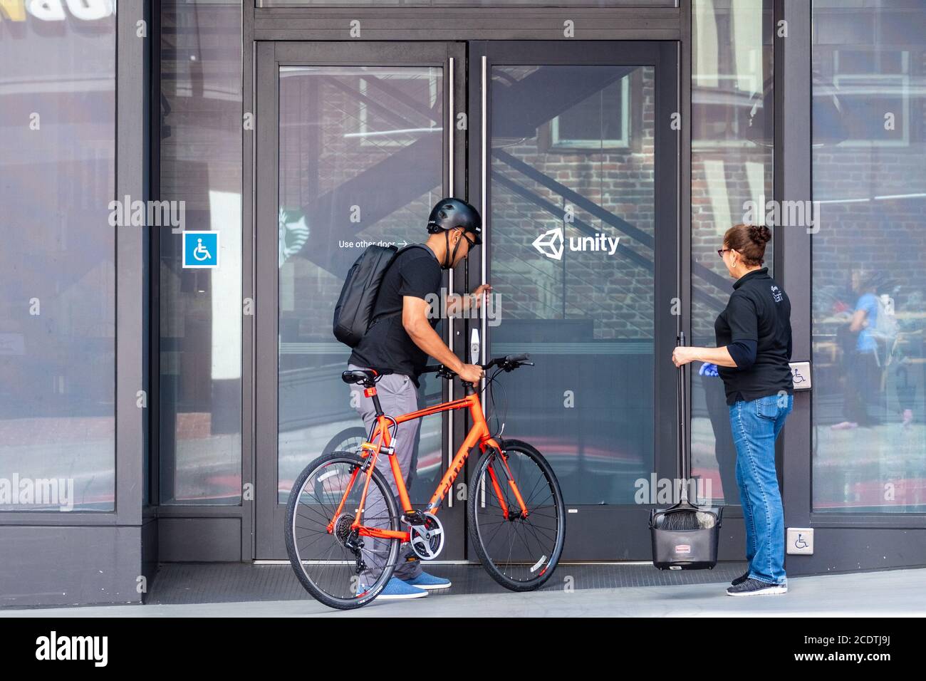 August 21, 2019 San Francisco / CA / USA - Unity headquarters in SOMA ...