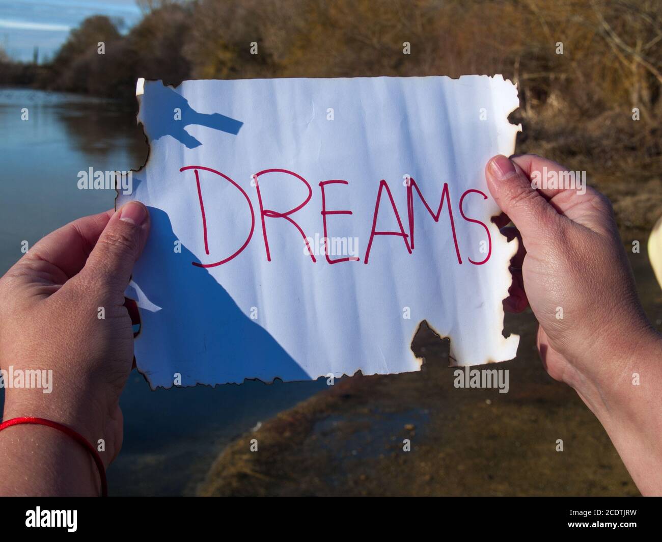 Person dream hi-res stock photography and images - Alamy