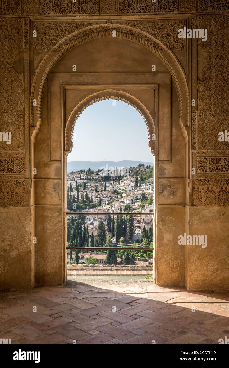 Albayzin architecture arch hi-res stock photography and images - Alamy