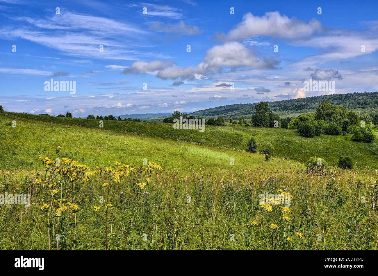 Slope of hill hi-res stock photography and images - Alamy