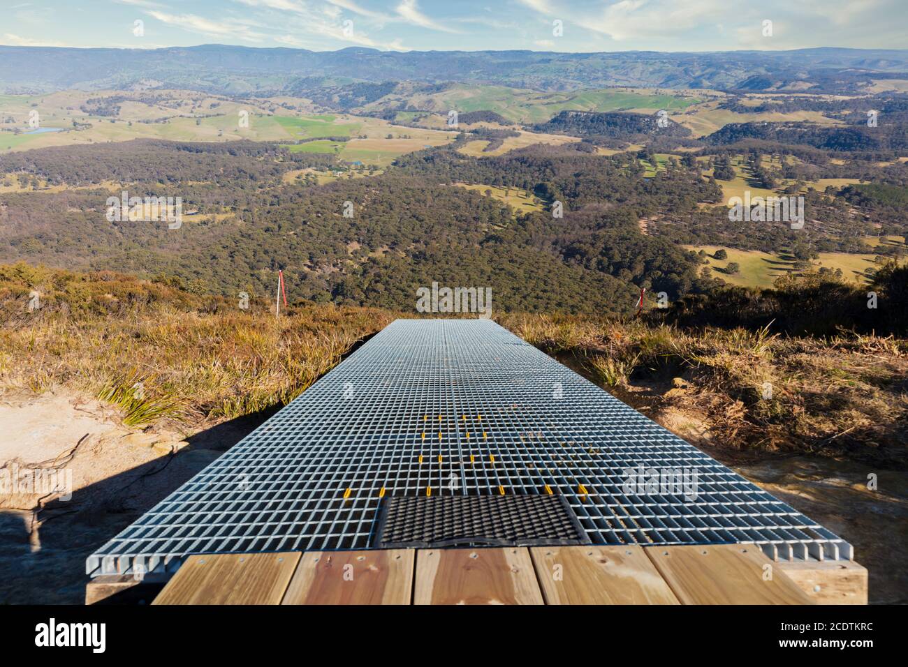 The Mount Blackheath Hang Gliding and Paragliding launch site in The ...