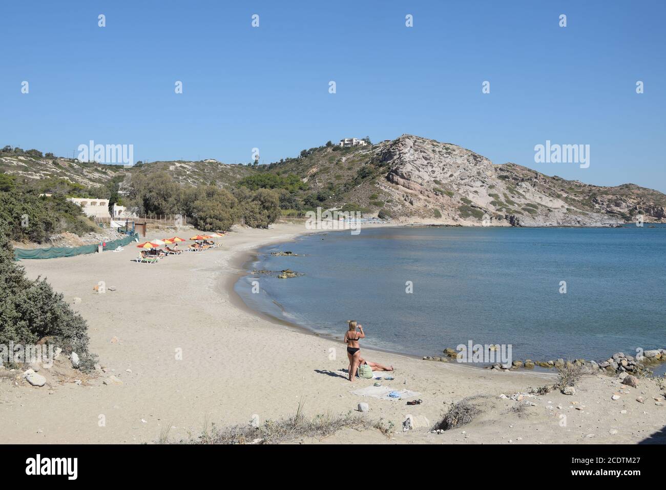 Beach near Kefalos, Kos Stock Photo - Alamy