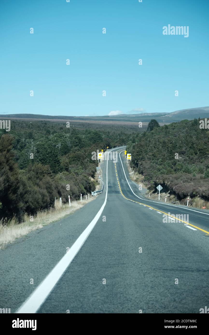 Road Trip, New Zealand Stock Photo - Alamy