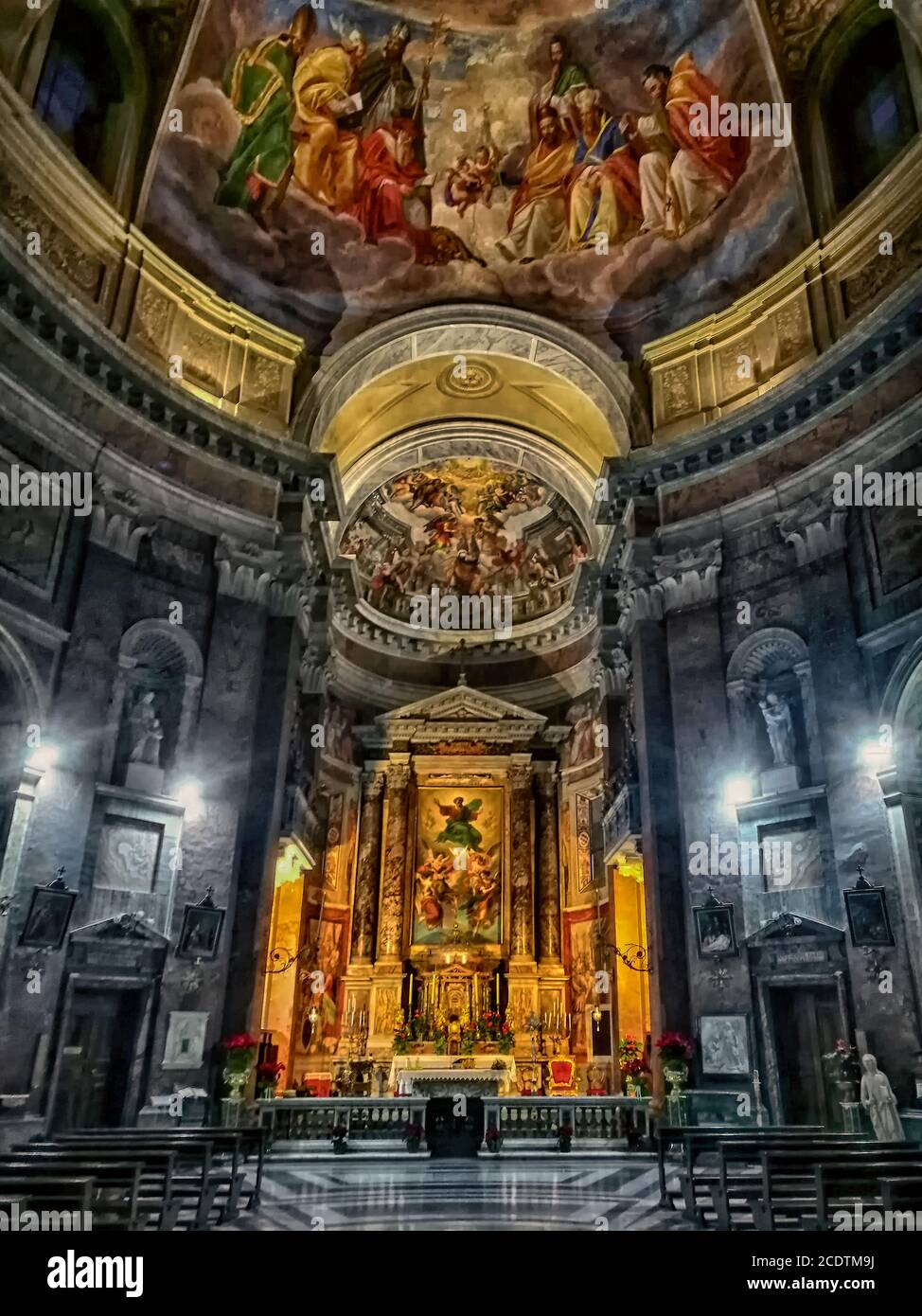 Church house in Rome Stock Photo - Alamy