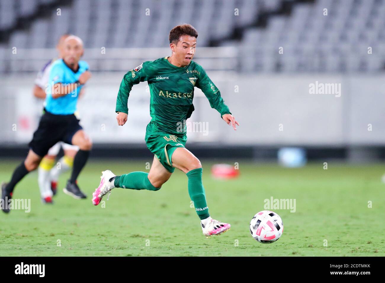 Tokyo, Japan. 29th Aug, 2020. Ryoya Yamashita (Verdy) Football/Soccer : 2020 J2 League match ...