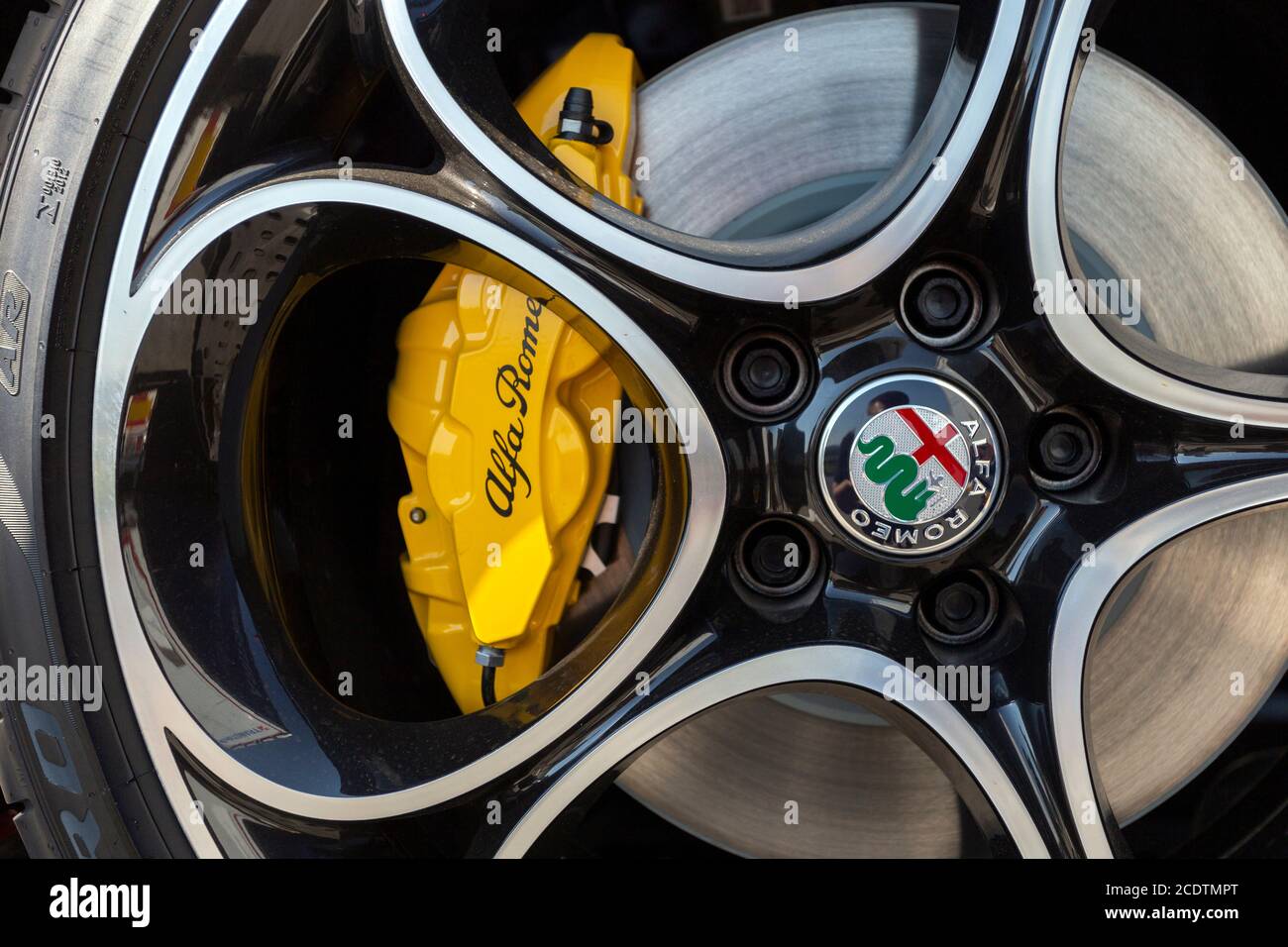 Alfa romeo giulia quadrifoglio hi-res stock photography and images - Alamy