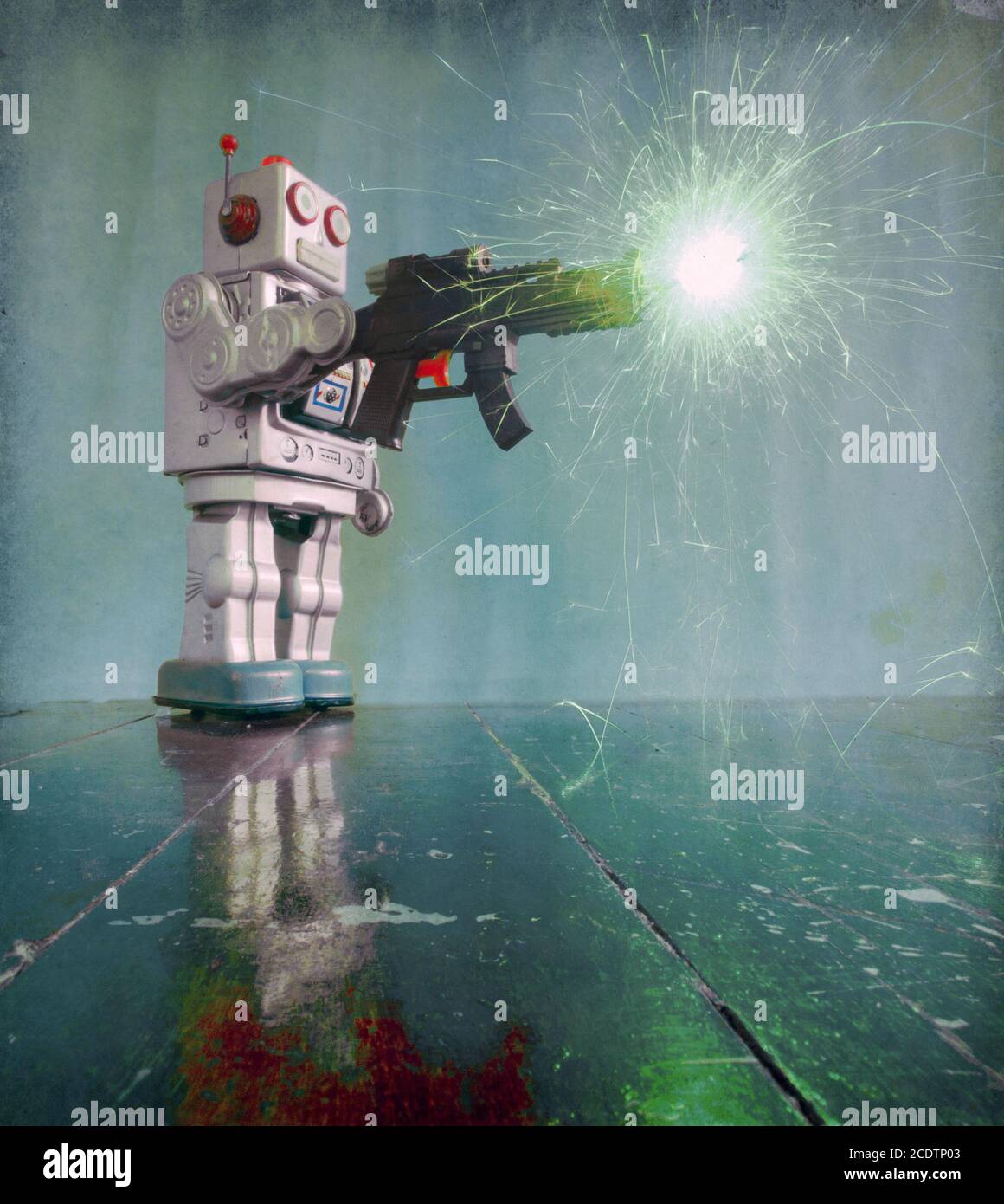 Robot explosion hi-res stock photography and images - Alamy