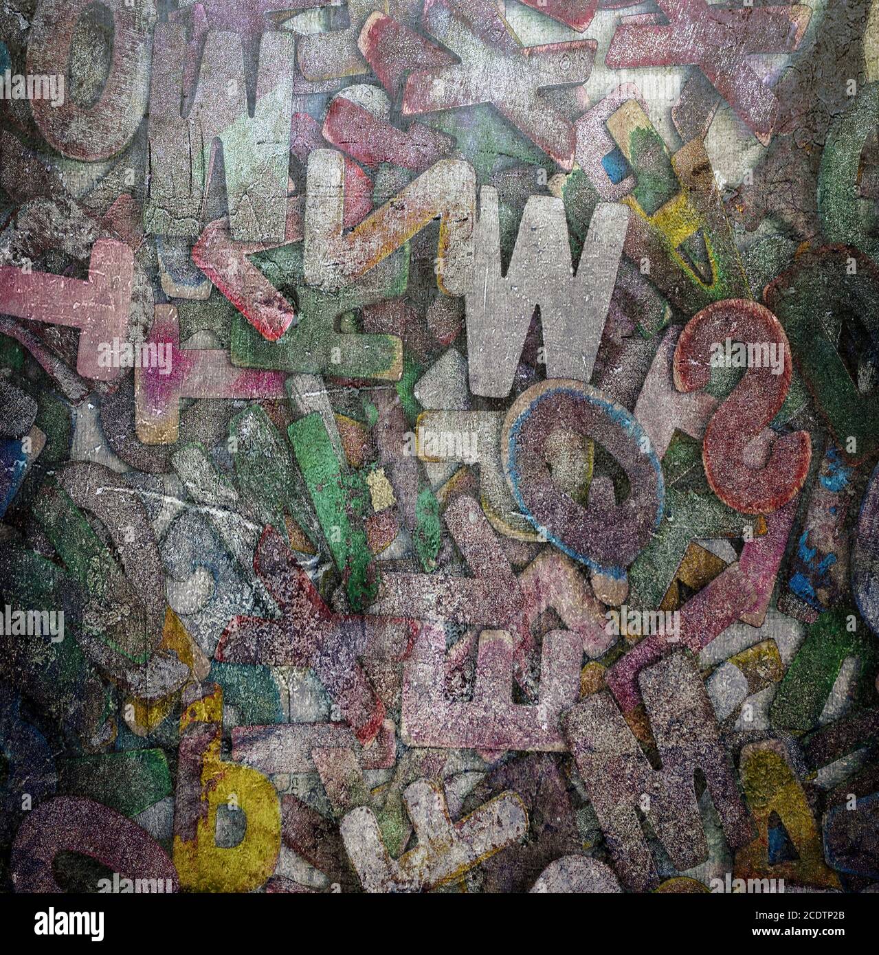 Random letters letter alphabet hi-res stock photography and images - Alamy