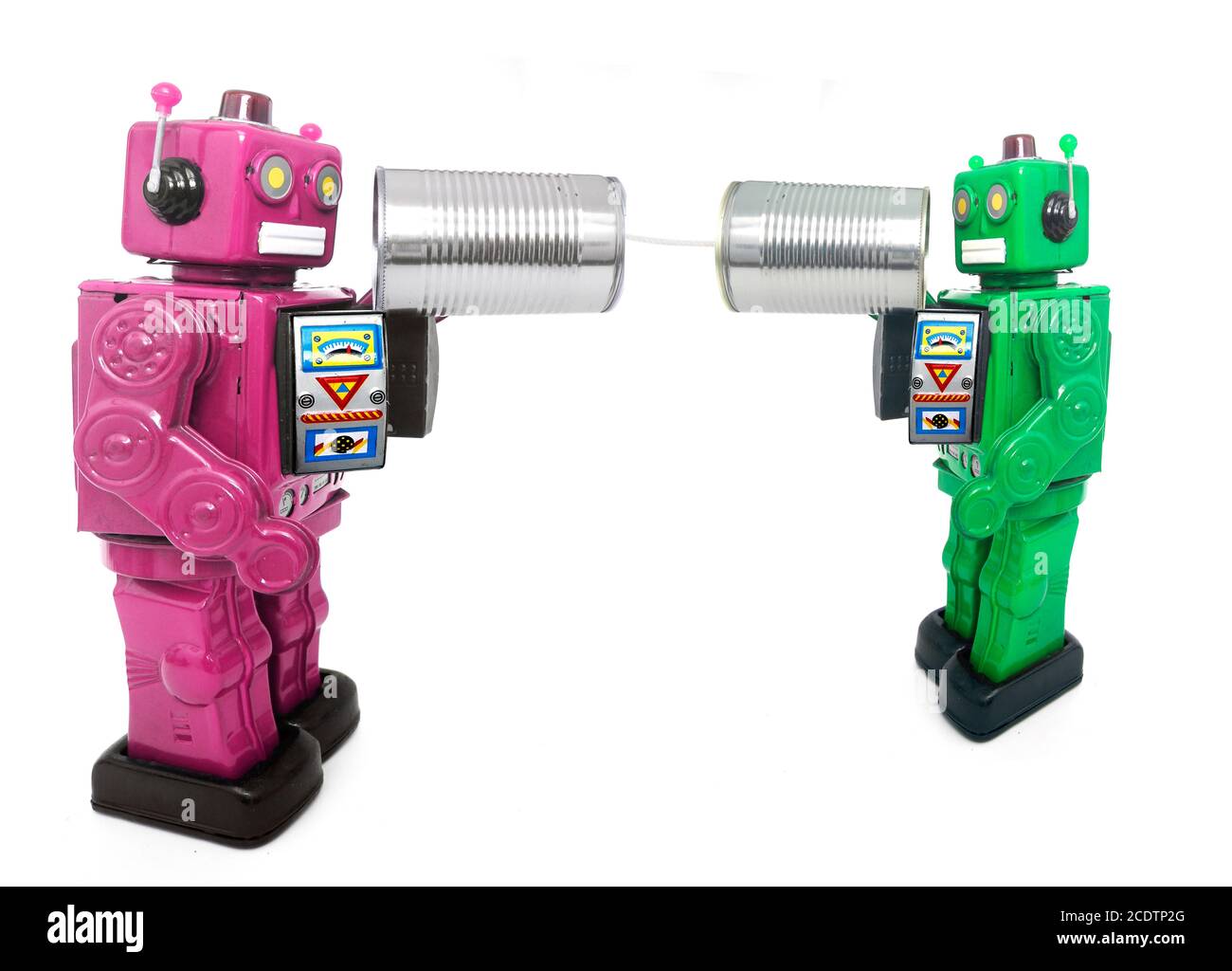Two robots hi-res stock photography and images - Alamy