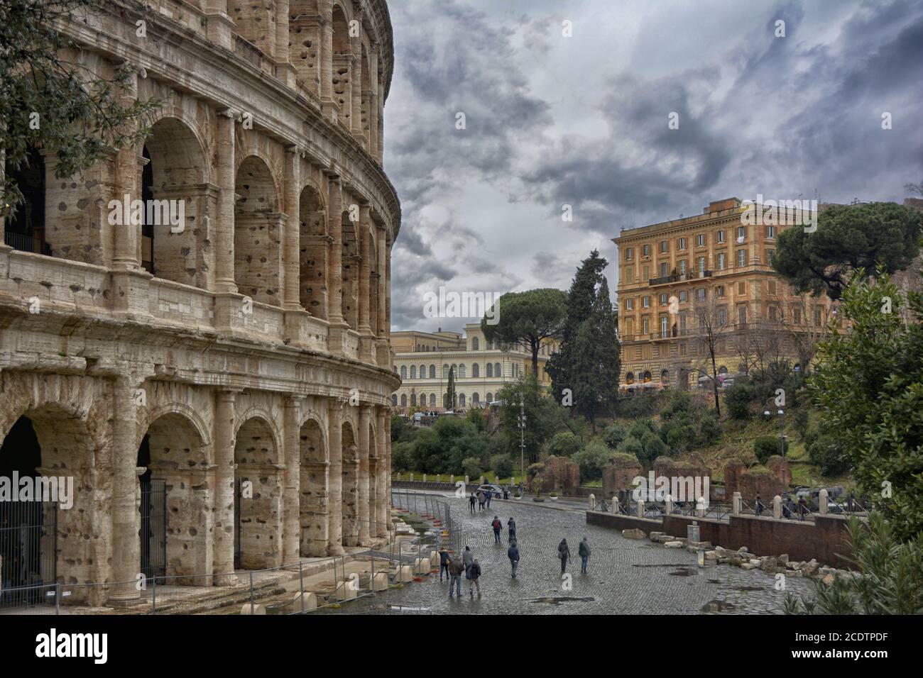 The Colosseum in Rome Stock Photo - Alamy