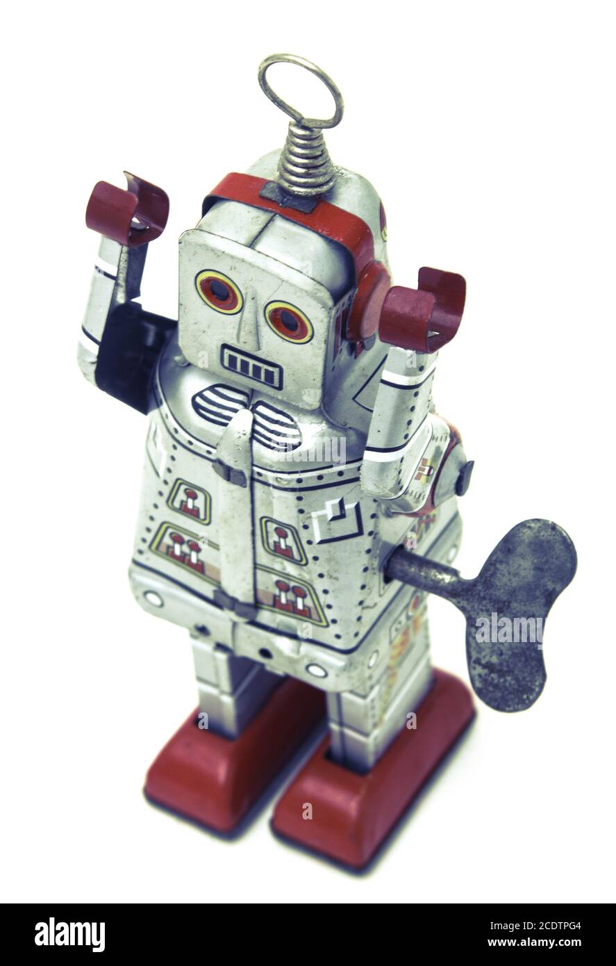 1950s toy robot Cut Out Stock Images & Pictures - Alamy