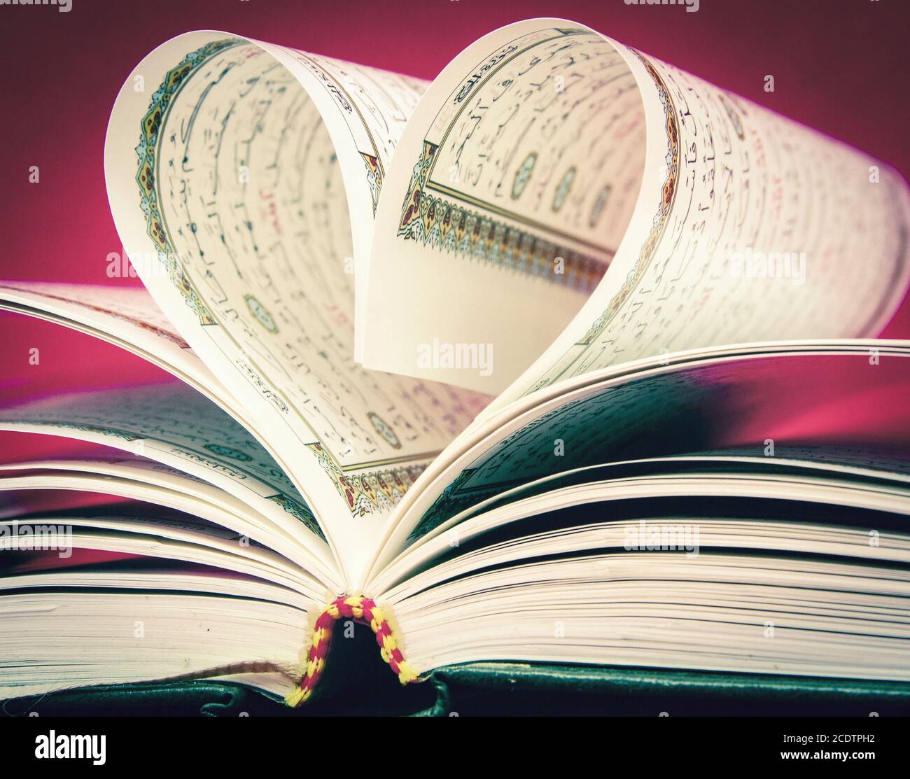 Koran book heart shape hi-res stock photography and images - Alamy