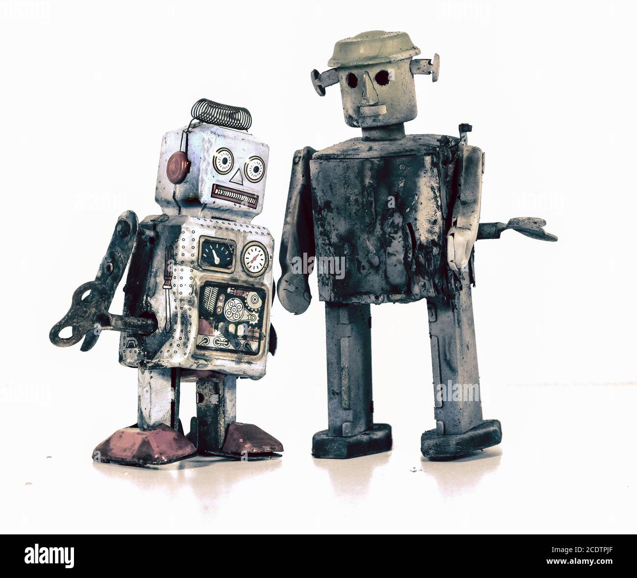 Two robots hi-res stock photography and images - Alamy