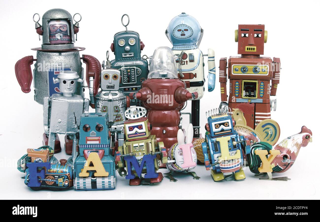 Team robots hi-res stock photography and images - Alamy