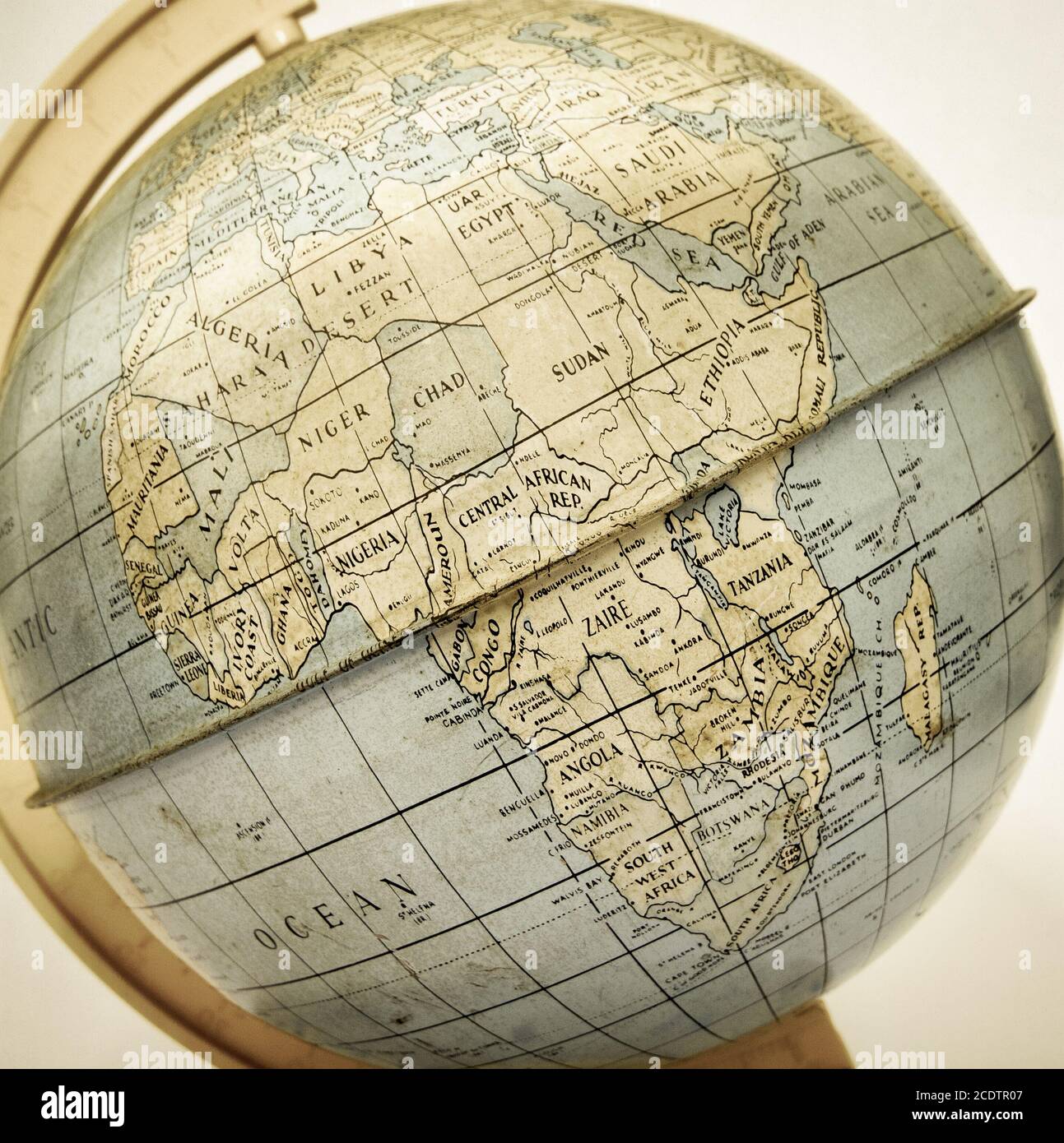 old globe Africa Stock Photo - Alamy