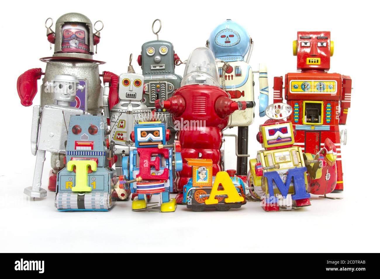 Team robots hi-res stock photography and images - Alamy