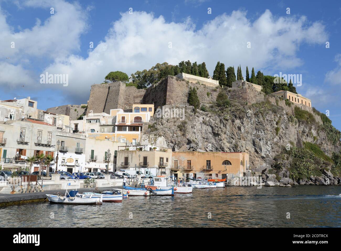 Lipari castle italy hi-res stock photography and images - Alamy