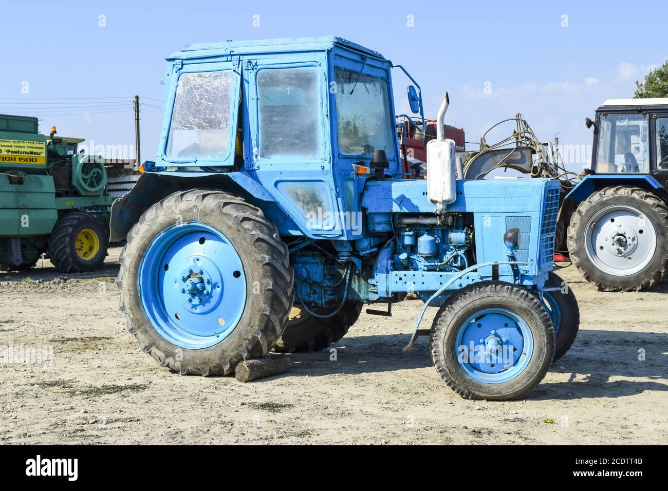 Agricultural wheeled tractor hi-res stock photography and images - Alamy