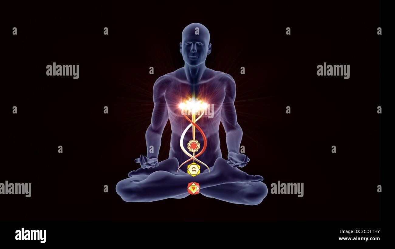 Meditation Silhouette Chakra