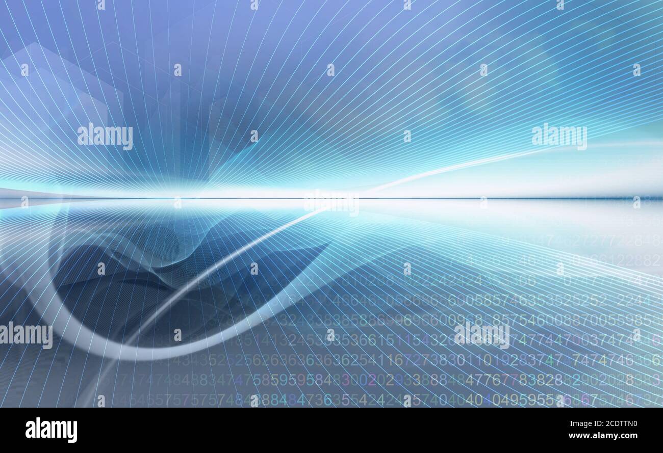 motion lines abstract concept background, horizon, straight, numbers ...