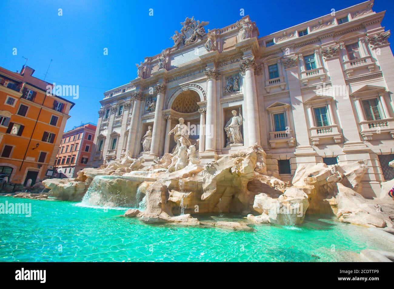 Trevi fountain history hi-res stock photography and images - Alamy