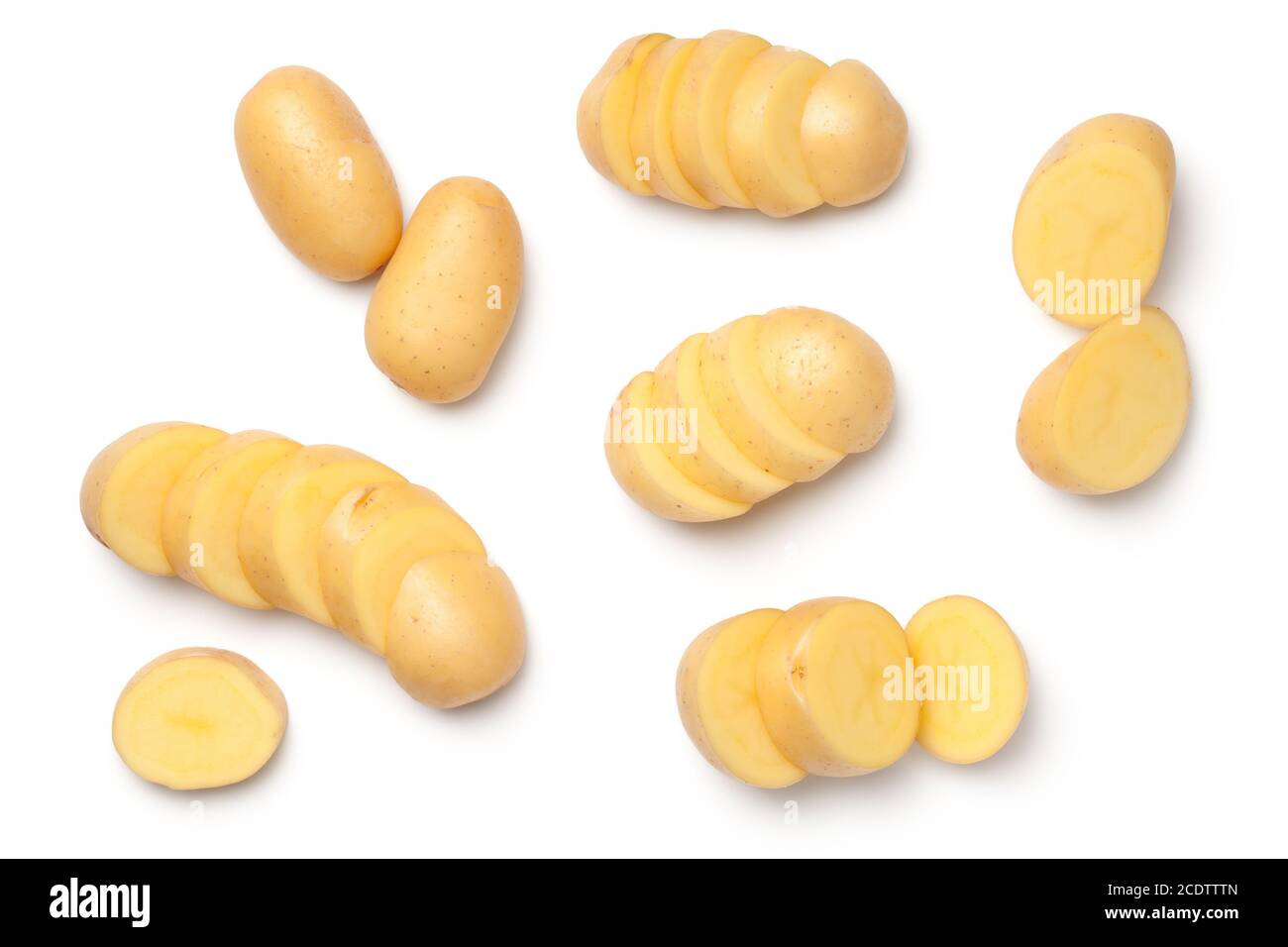 Cutting potatoes Cut Out Stock Images & Pictures - Alamy