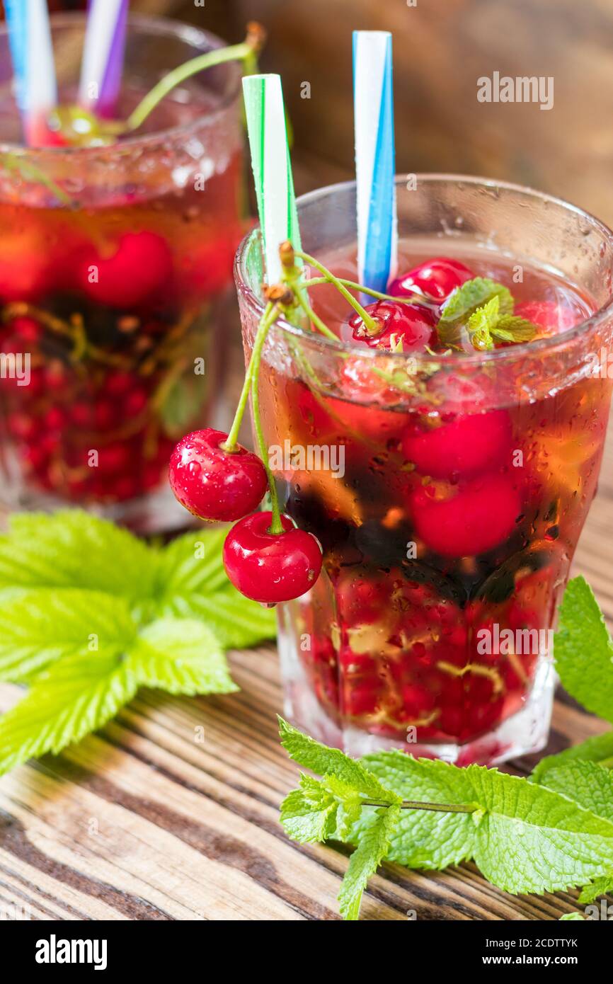 Fruit flavored drink hi-res stock photography and images - Alamy