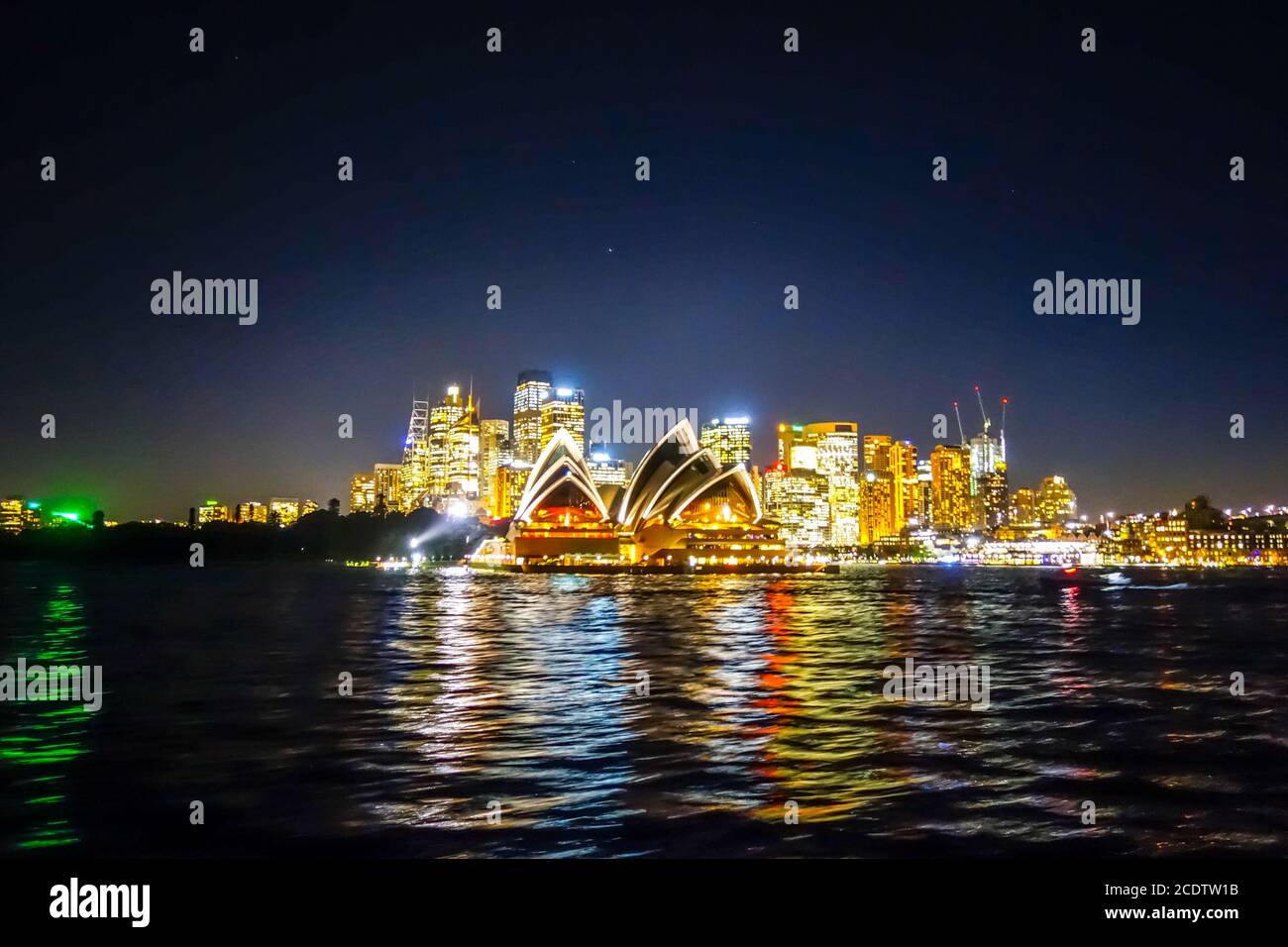 Sydney at night, Australia Stock Photo - Alamy
