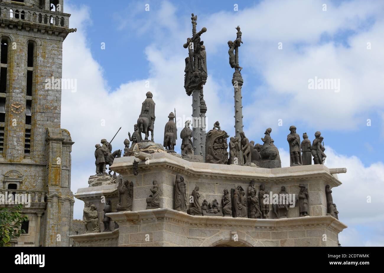 Pleyben calvary hi-res stock photography and images - Alamy