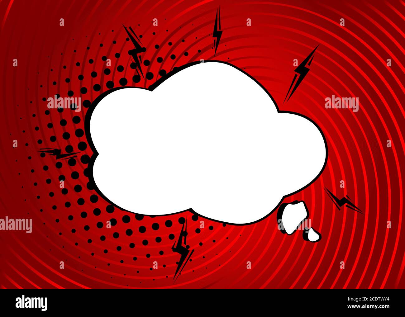 Cartoon blank speech bubble. Talk icon. Blank empty dialogue vector ...