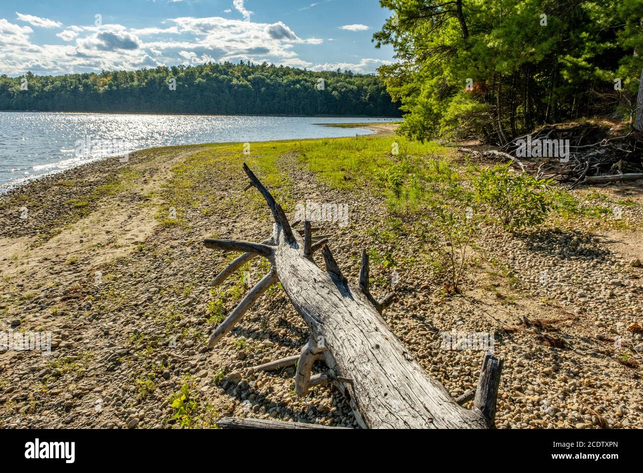 The Quabbin Reservoir, Gate 33, New Salem, MA Stock Photo - Alamy