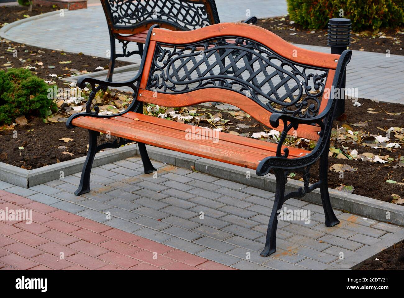 Wood And Metal Bench With Back at Kelvin Brown blog
