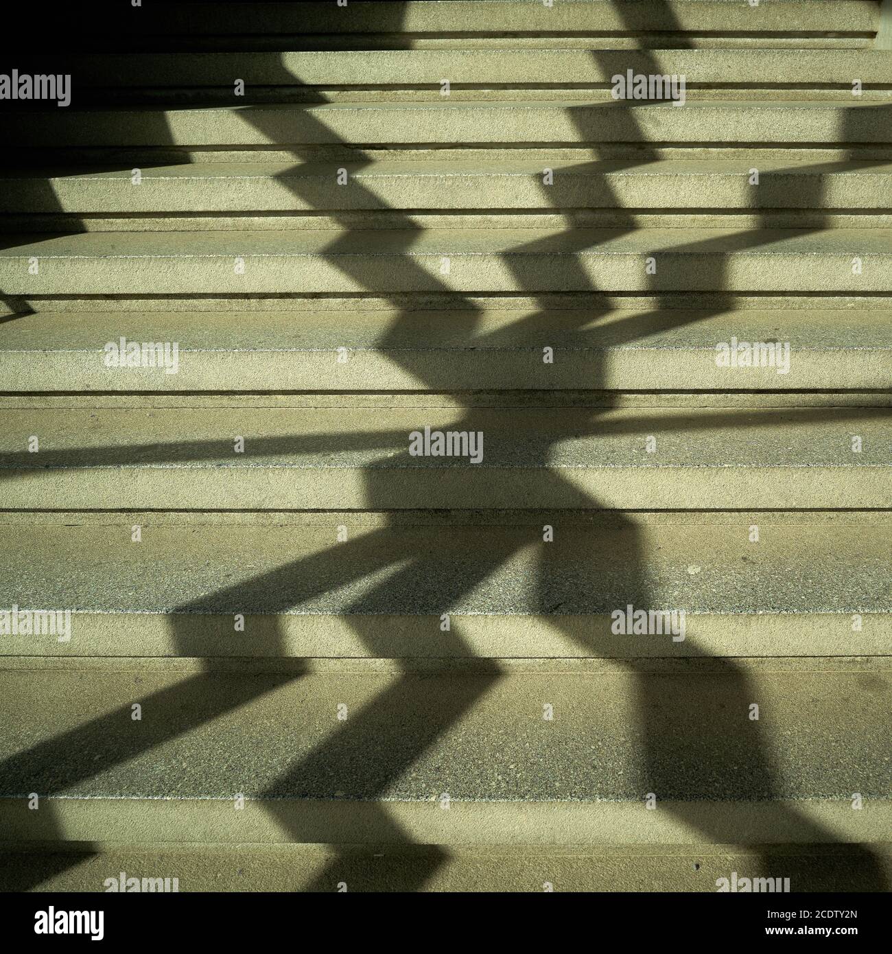 Shadow on stairs hi-res stock photography and images - Alamy