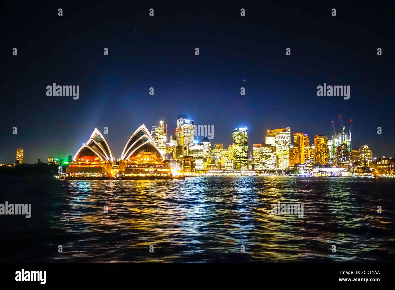 Sydney at night, Australia Stock Photo - Alamy