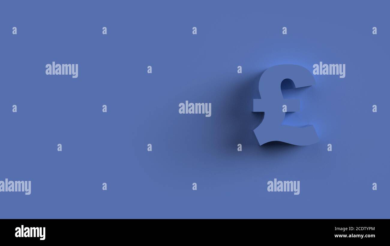 Blue sign pound symbol icon hi-res stock photography and images - Alamy