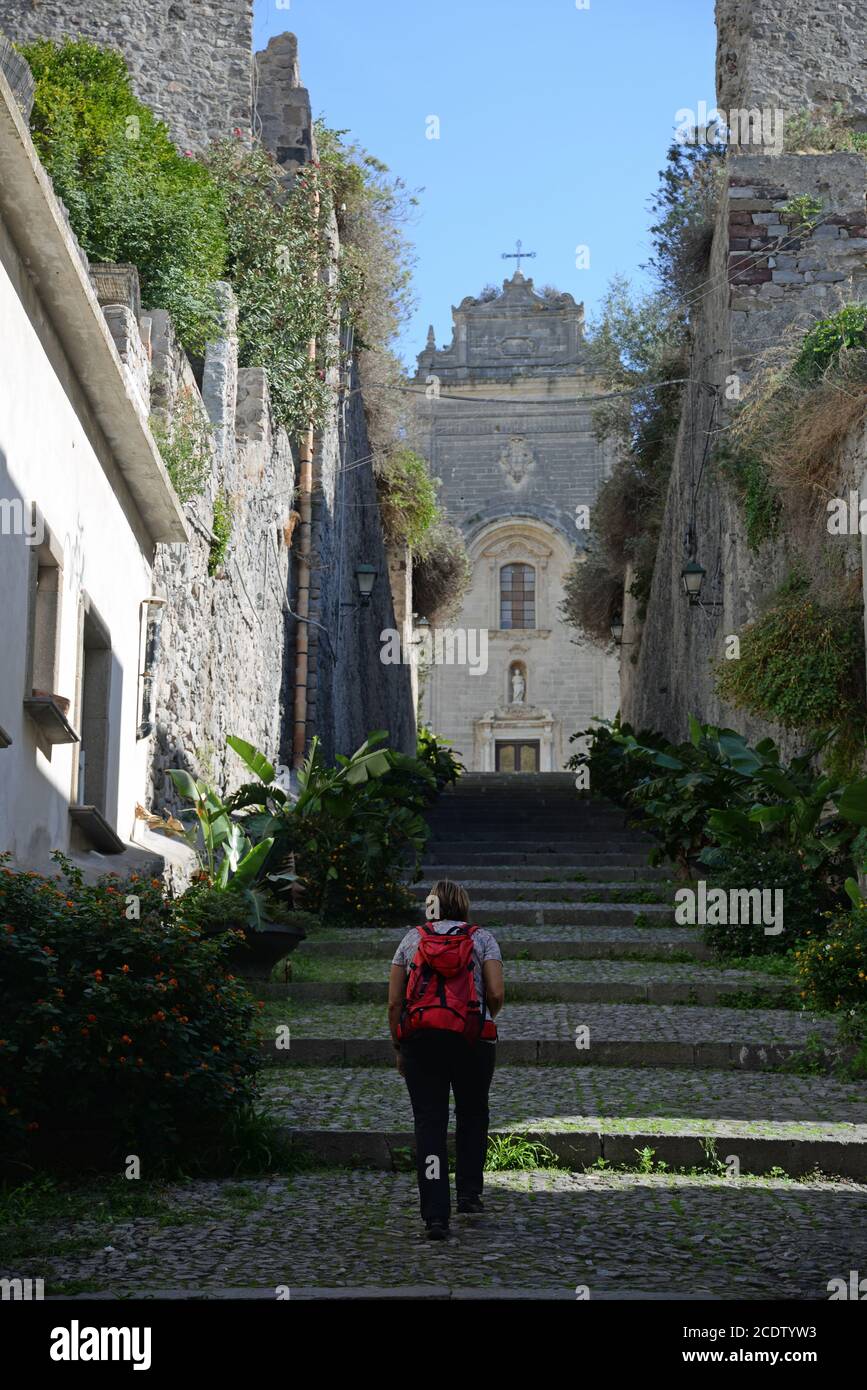 Church of San Bartolomeo in Lipari Stock Photo - Alamy